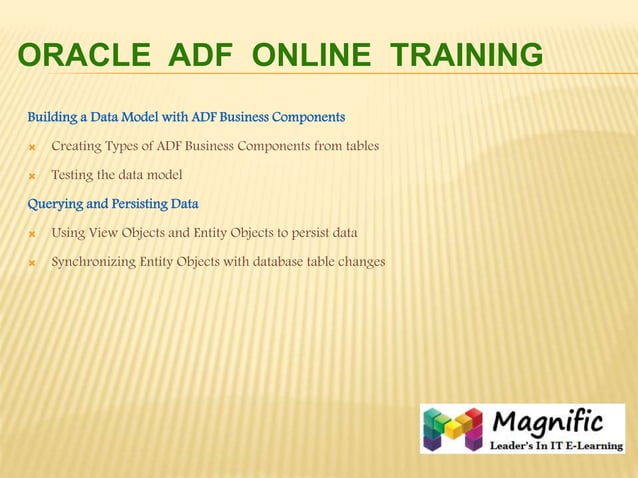 Oracle adf online training | PPTX