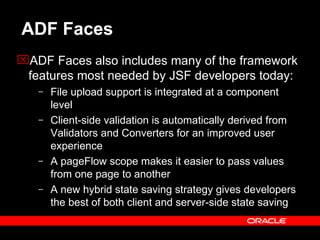 Oracle ADF Overview | PPT | Programming Languages | Computing