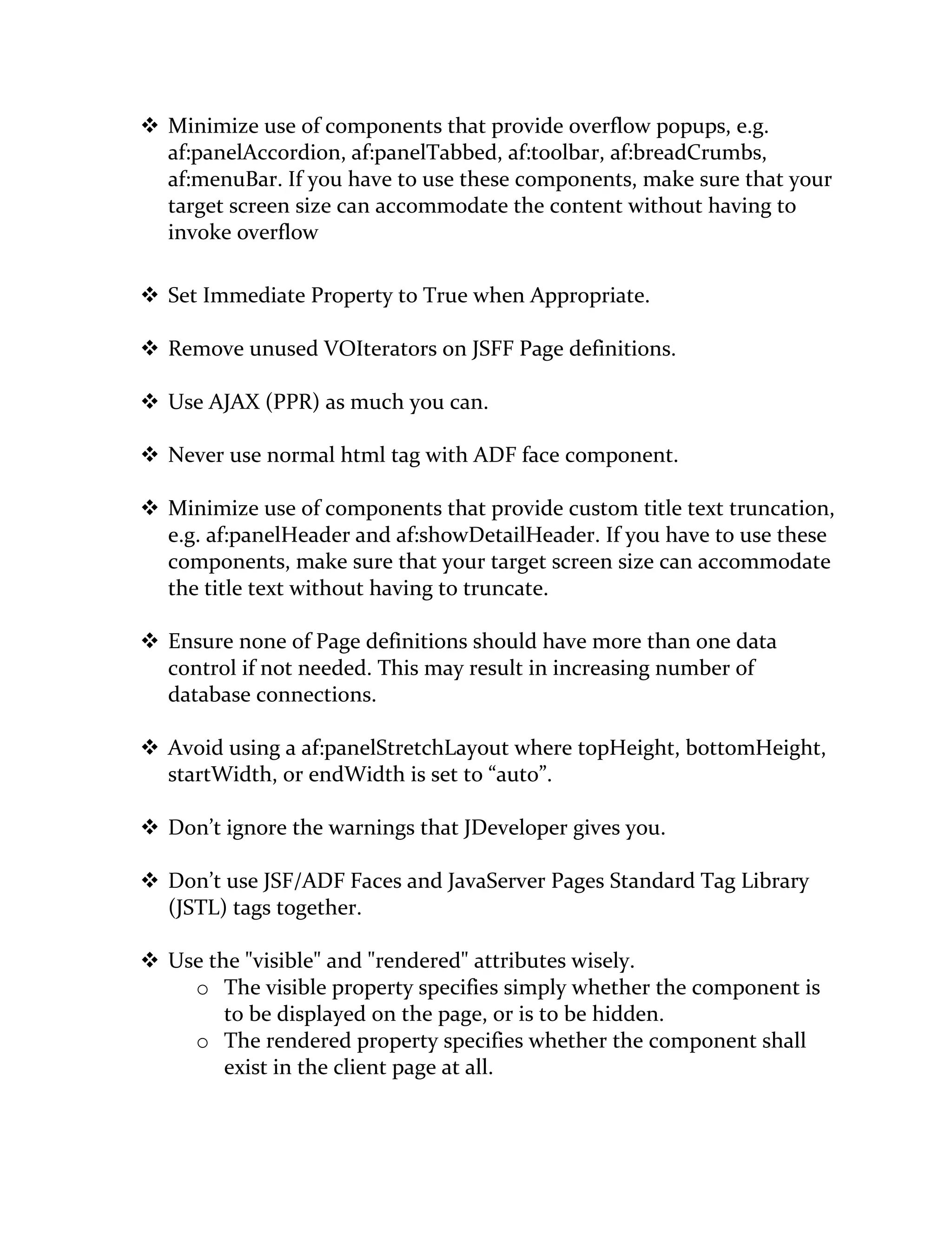 Oracle Adf Performance Tips Pdf
