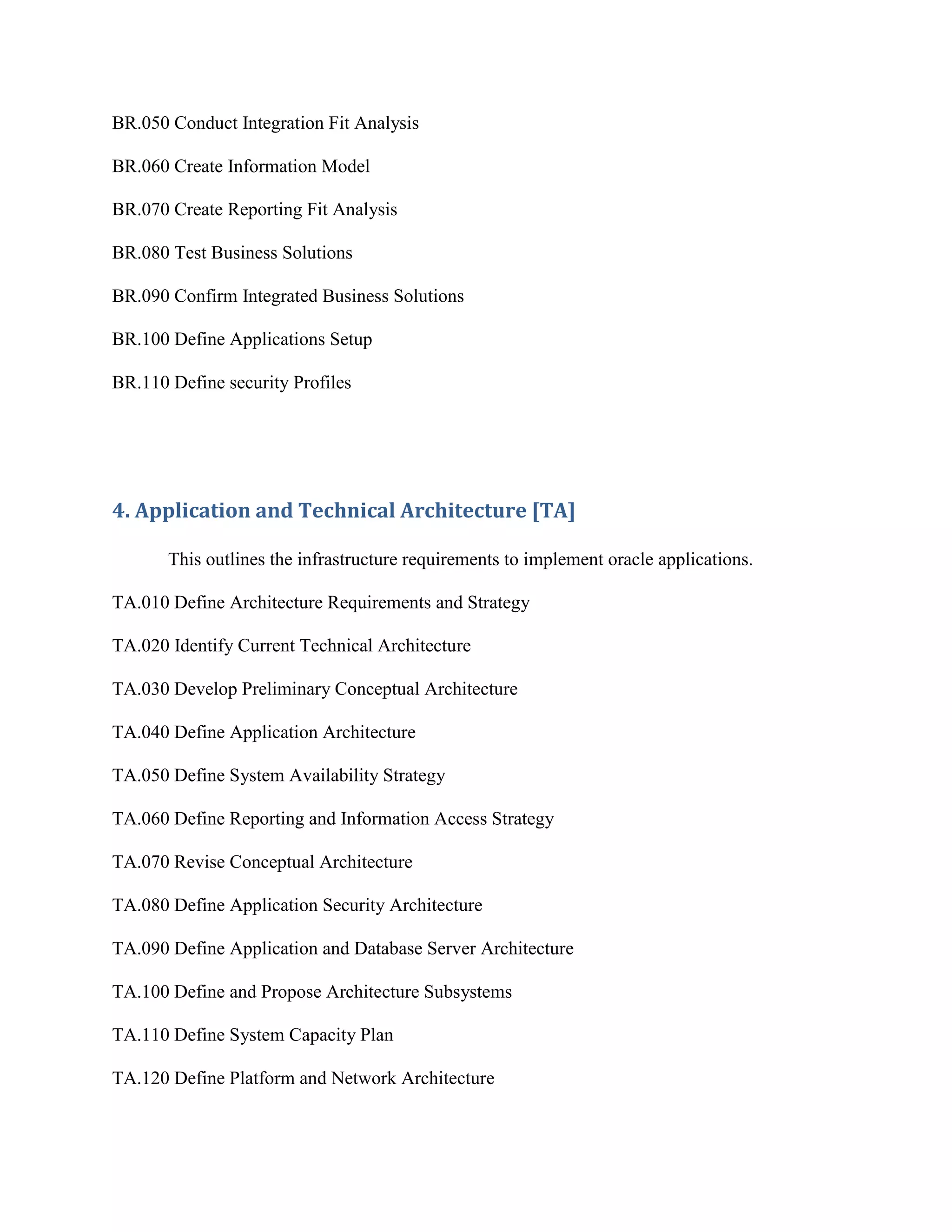Oracle A.I.M. Methodology Documentation | DOCX