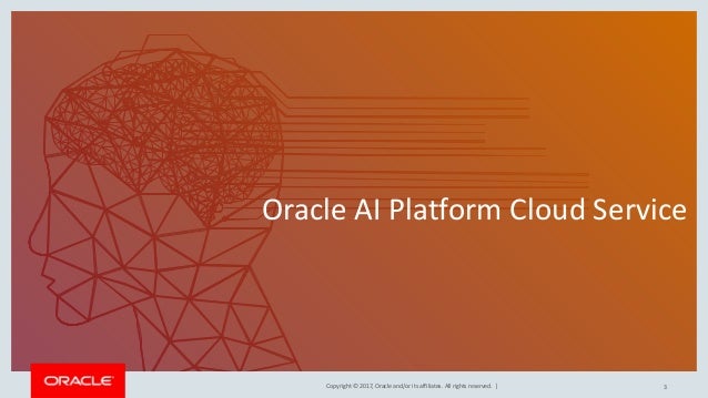 Oracle AI platform Cloud Serviceご紹介資料