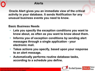 Oracle alert | PDF