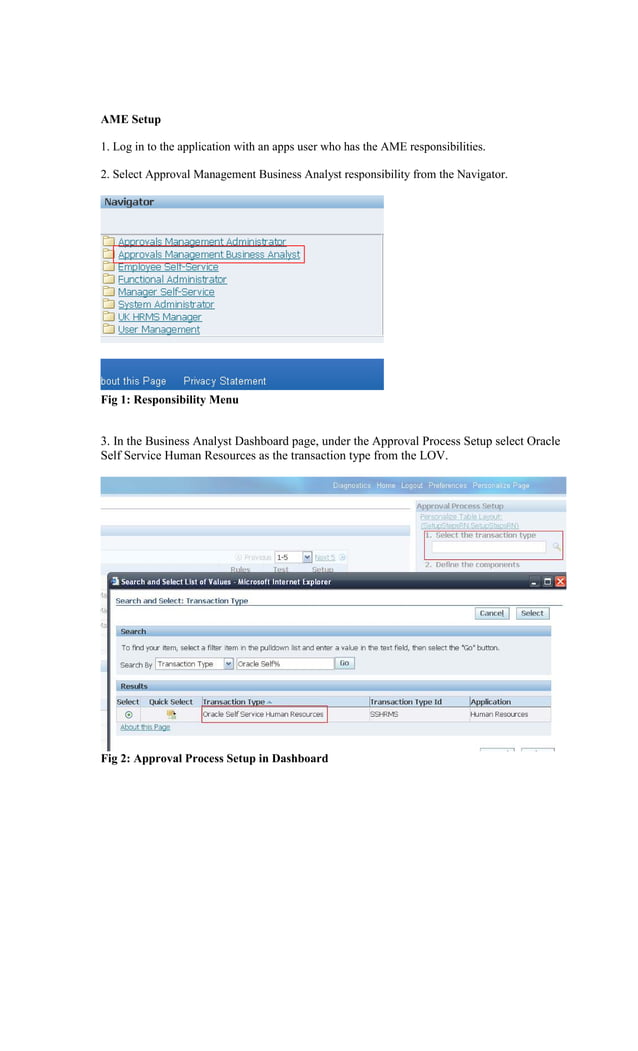 Oracle ame complete setup | PDF