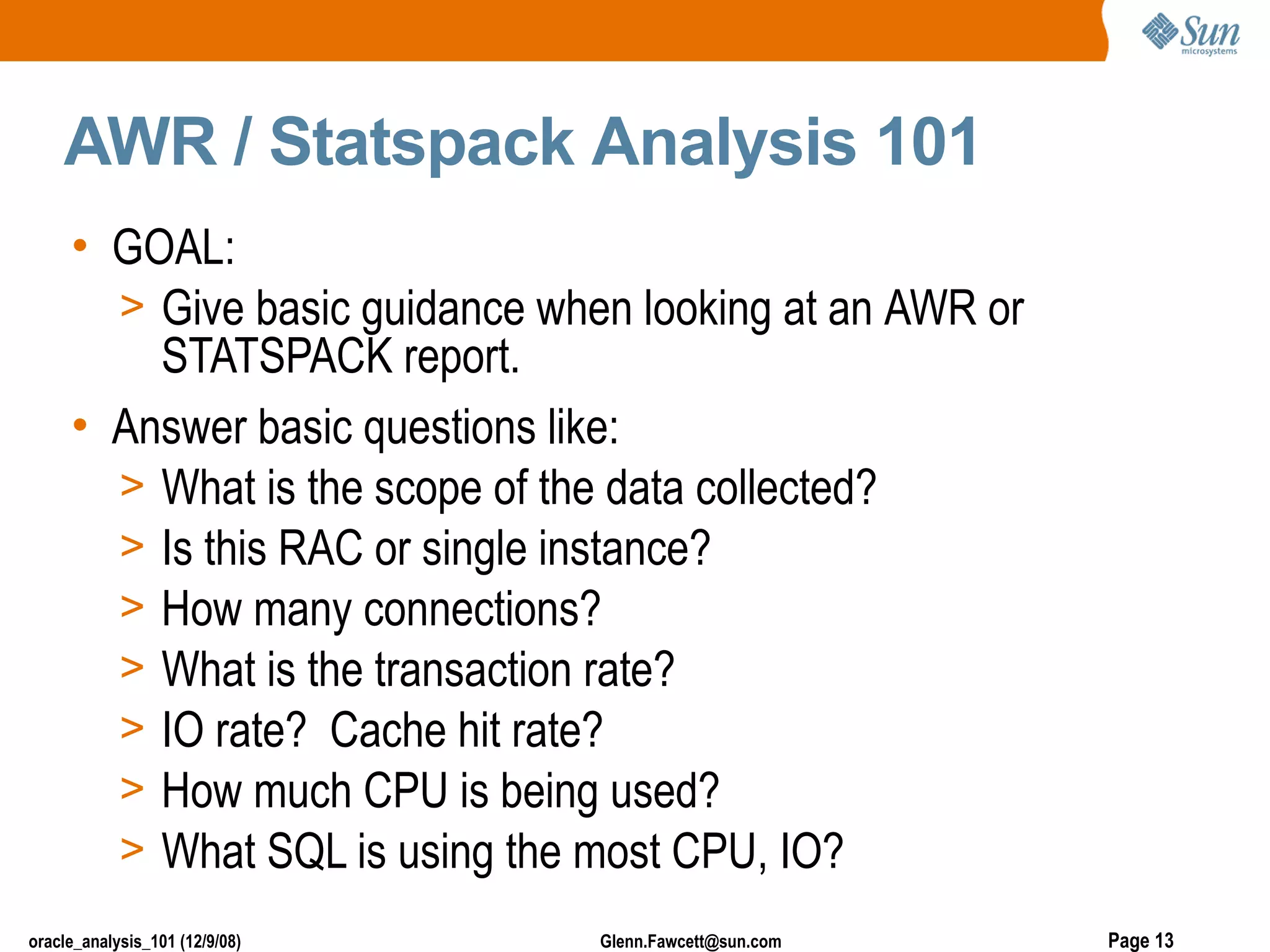 Oracle analysis 101_v1.0_ext | PDF | Databases | Computer Software and Applications