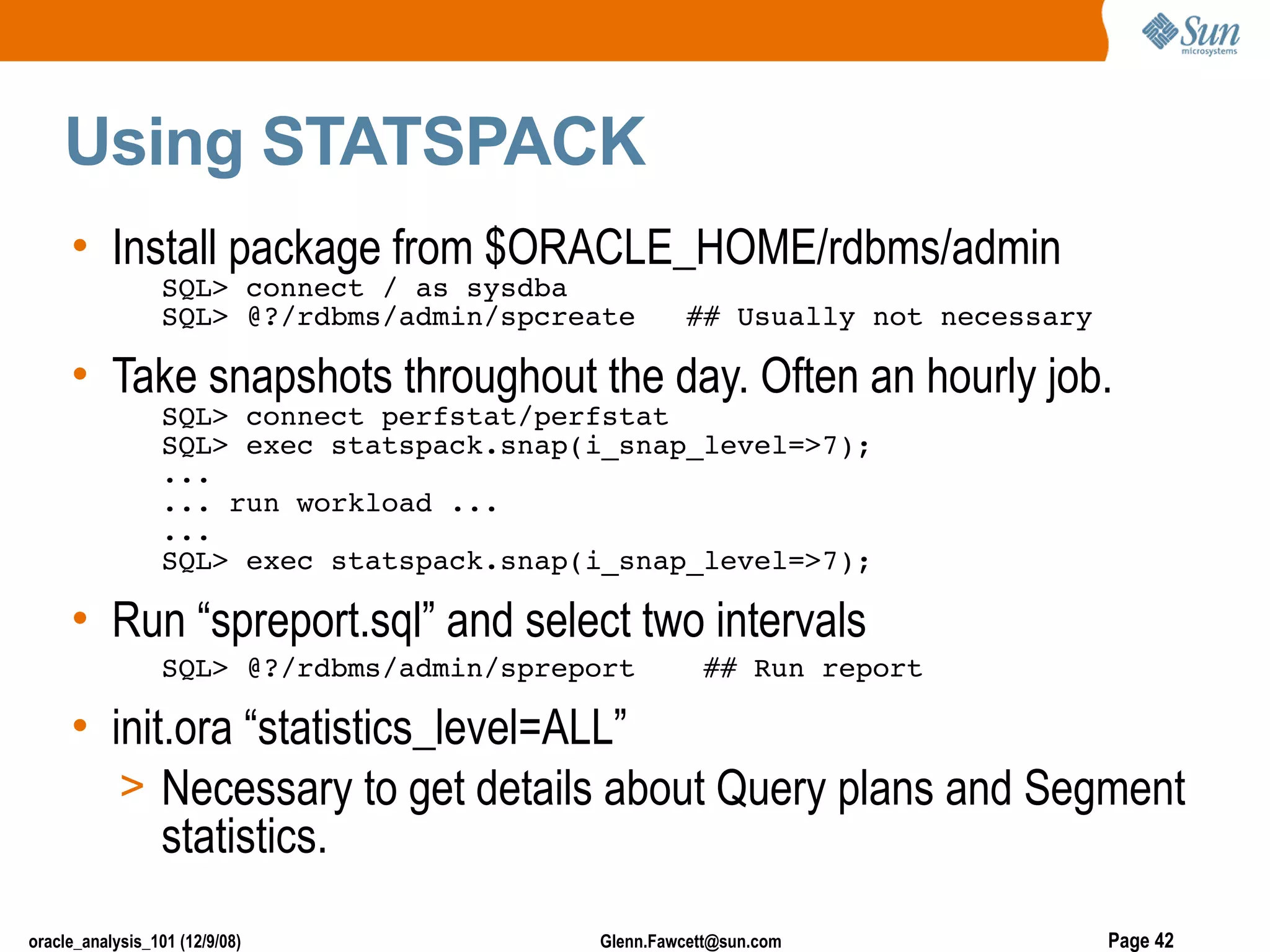 Oracle analysis 101_v1.0_ext | PDF | Databases | Computer Software and Applications