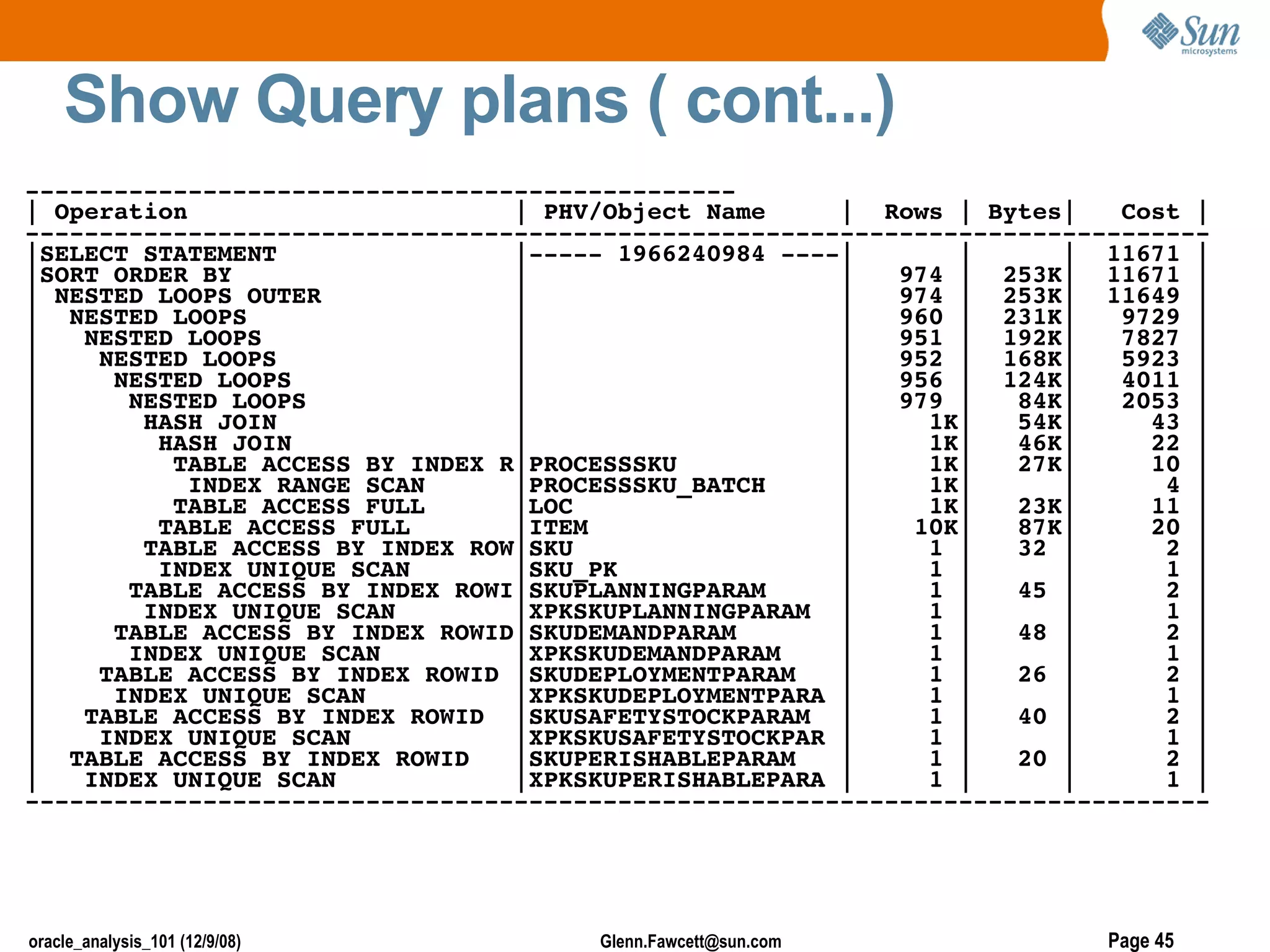 Oracle analysis 101_v1.0_ext | PDF | Databases | Computer Software and Applications