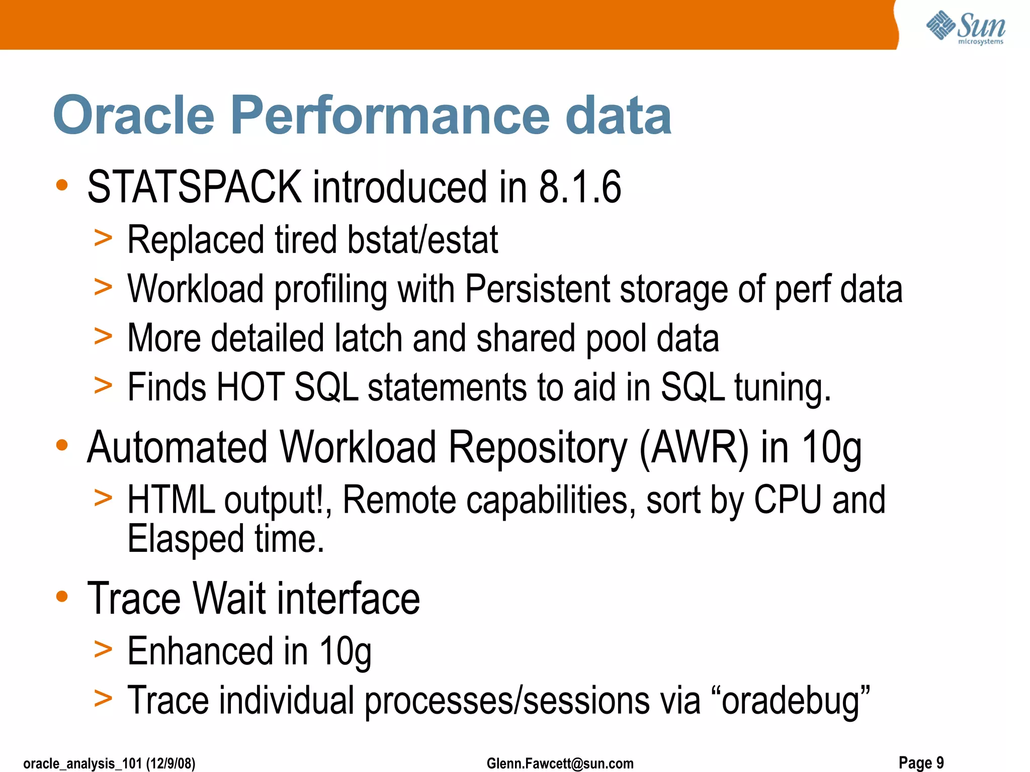 Oracle analysis 101_v1.0_ext | PDF | Databases | Computer Software and Applications