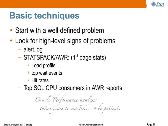 Oracle analysis 101_v1.0_ext | PDF | Databases | Computer Software and Applications