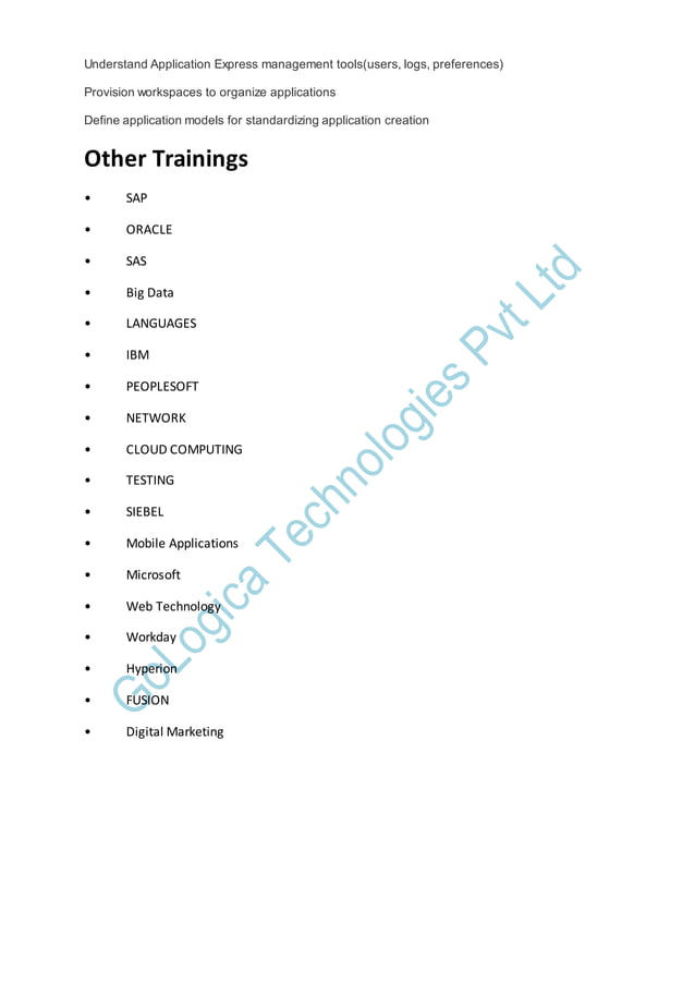 Oracle apex course content | DOCX