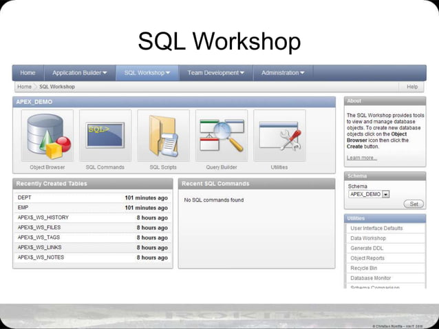 Oracle Apex Technical Introduction | PPTX