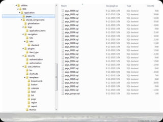 Oracle Apex Technical Introduction | PPTX