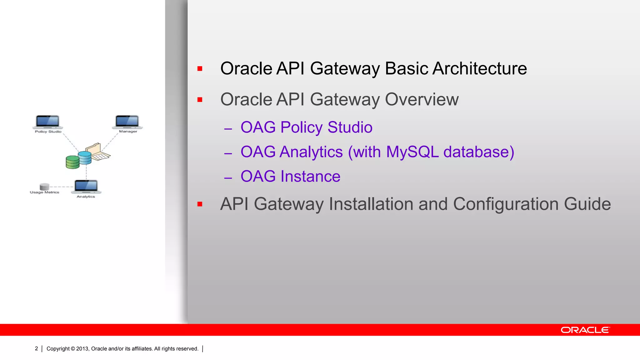 Oracle Api Gateway Overview Ppt