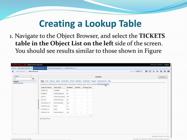Oracle Application Express Ppt Ppt