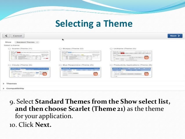 Oracle Application Express Ppt