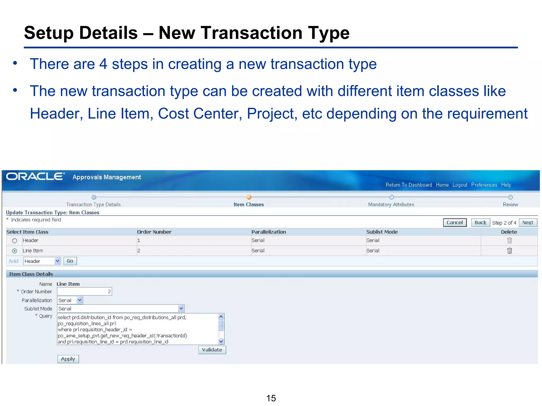 Oracle Applications - R12 Approvals Management Engine - AME Training | PPT