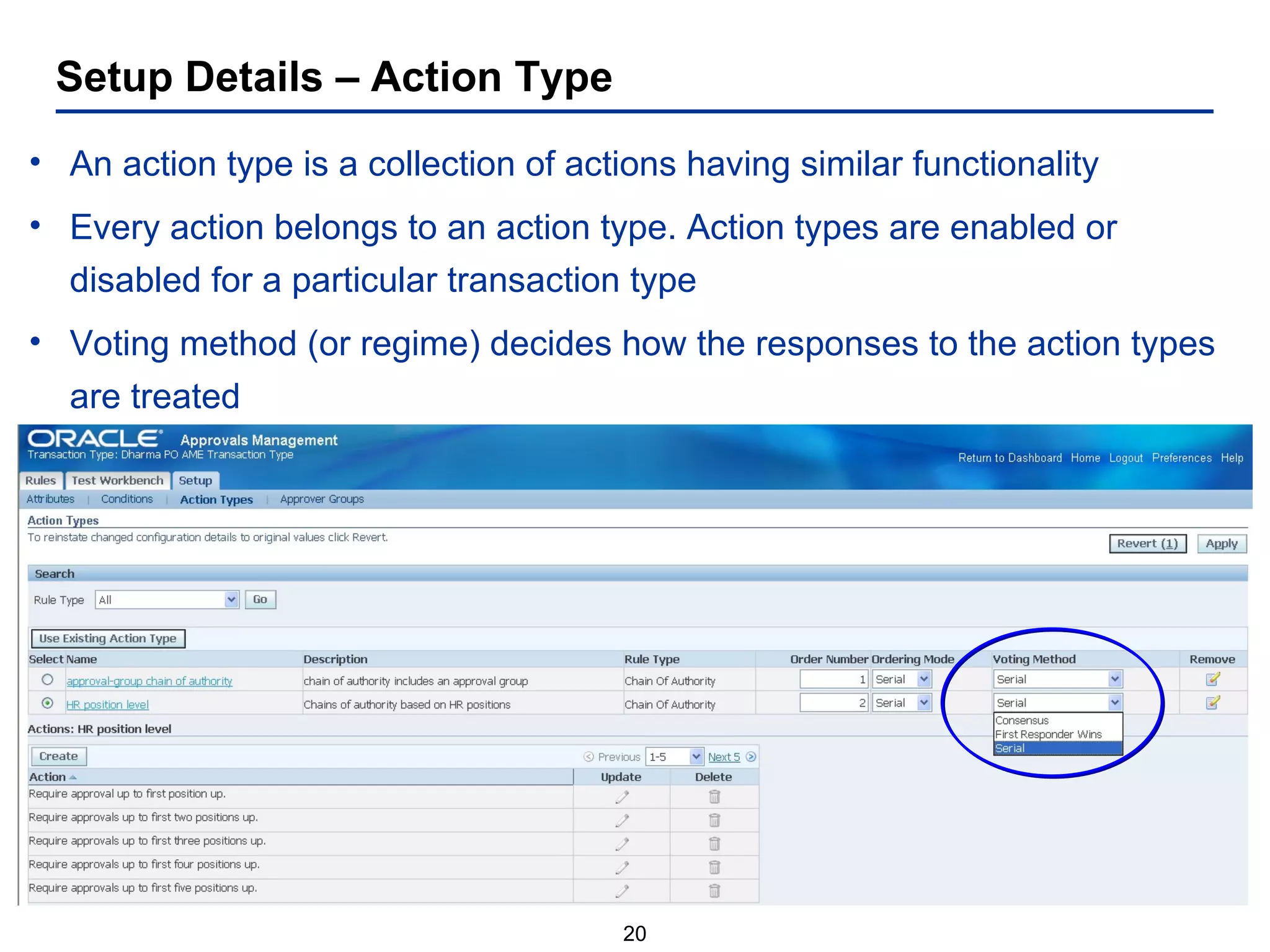 Oracle Applications - R12 Approvals Management Engine - AME Training | PPT