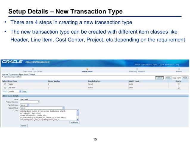 Oracle Applications - R12 Approvals Management Engine - AME Training | PPT