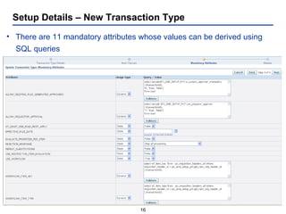 Oracle Applications - R12 Approvals Management Engine - AME Training | PPT
