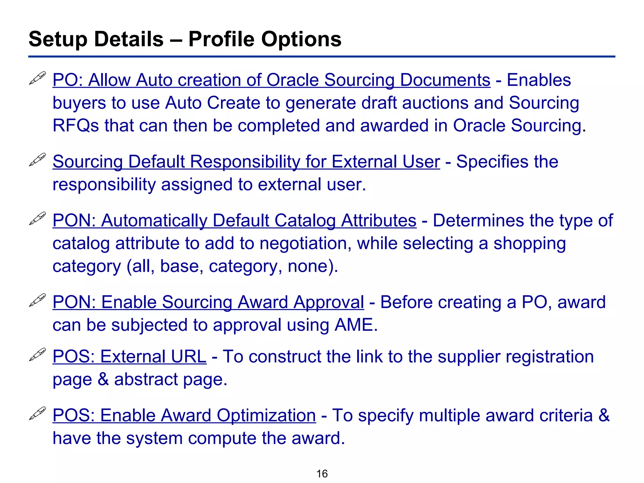 Oracle Applications R12 Sourcing Training | PPT