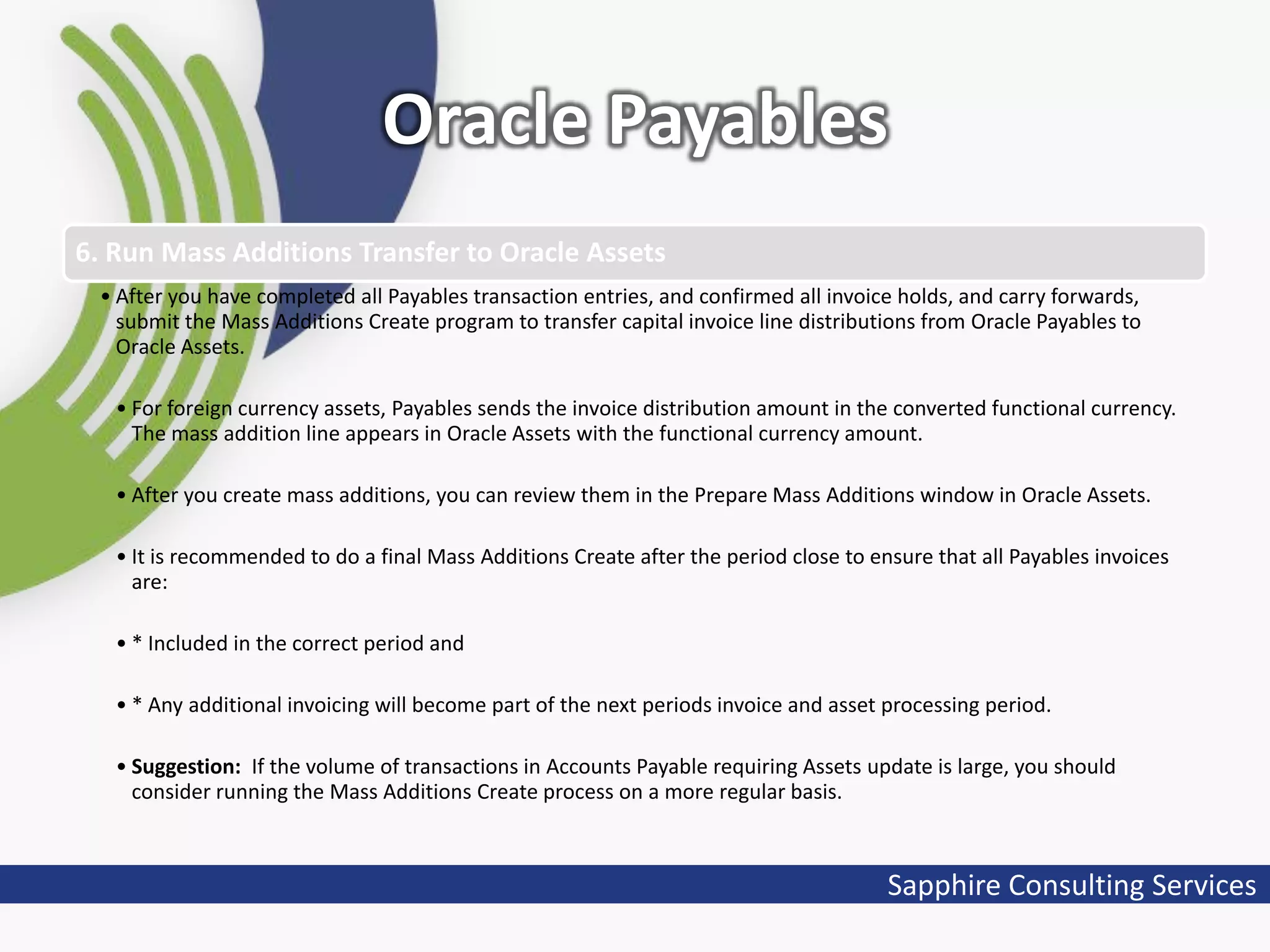 Oracle Applications Period Closing Processes Humtv | PPTX