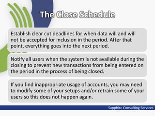 Oracle Applications Period Closing Processes Humtv | PPTX