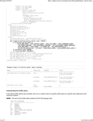 Oracle application tech stack tips and queries for troubleshooting ...