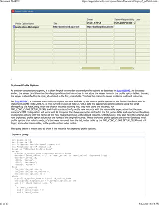 Oracle application tech stack tips and queries for troubleshooting advanced topologies | PDF ...