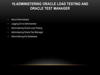 Oracle application testing suite online training | PPT