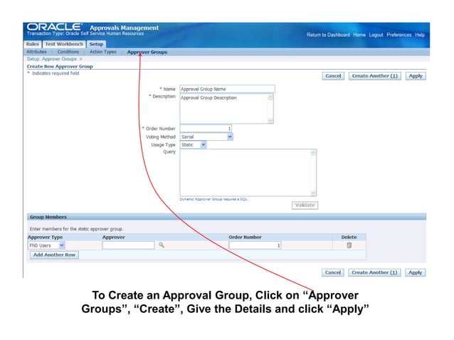 Oracle Approval Management Engine(AME) | PDF