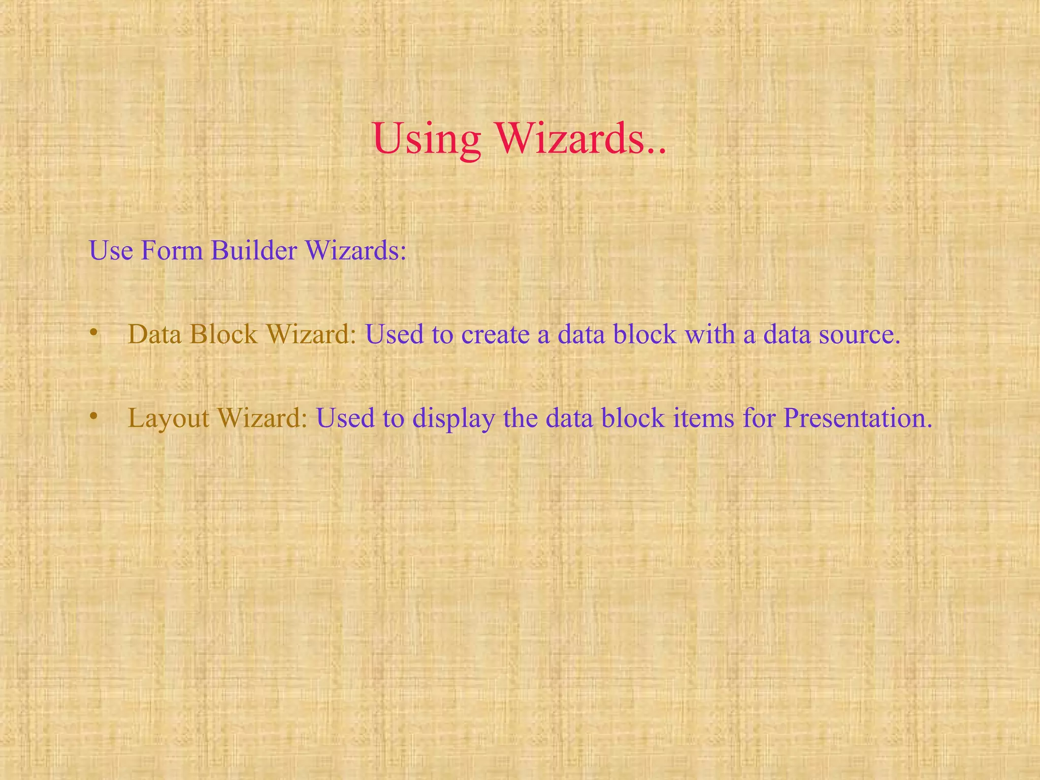 Oracle Apps Forms Ppt