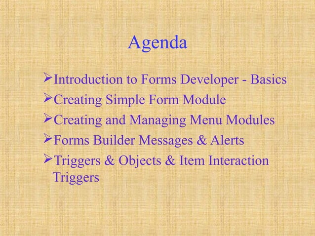 Oracle Apps Forms Ppt