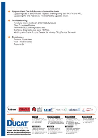 Oracle App's DBA Training Noida Delhi NCR | PDF