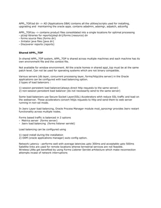 Oracle apps file system | PDF