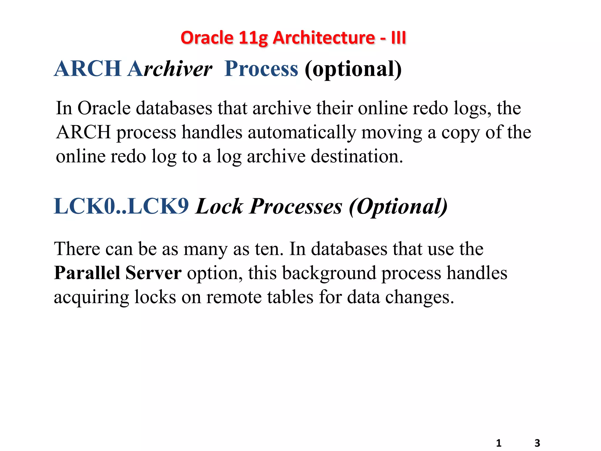 ORACLE Architechture.ppt
