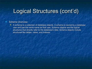 Oracle architecture | PPT