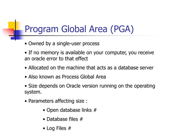 Oracle Architecture Software Overview Ppts Ppt