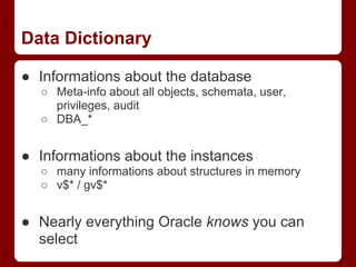 Oracle RDBMS architecture | PDF