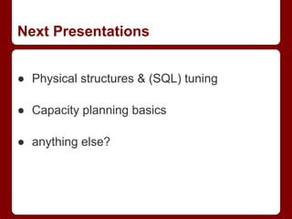 Oracle RDBMS architecture | PDF