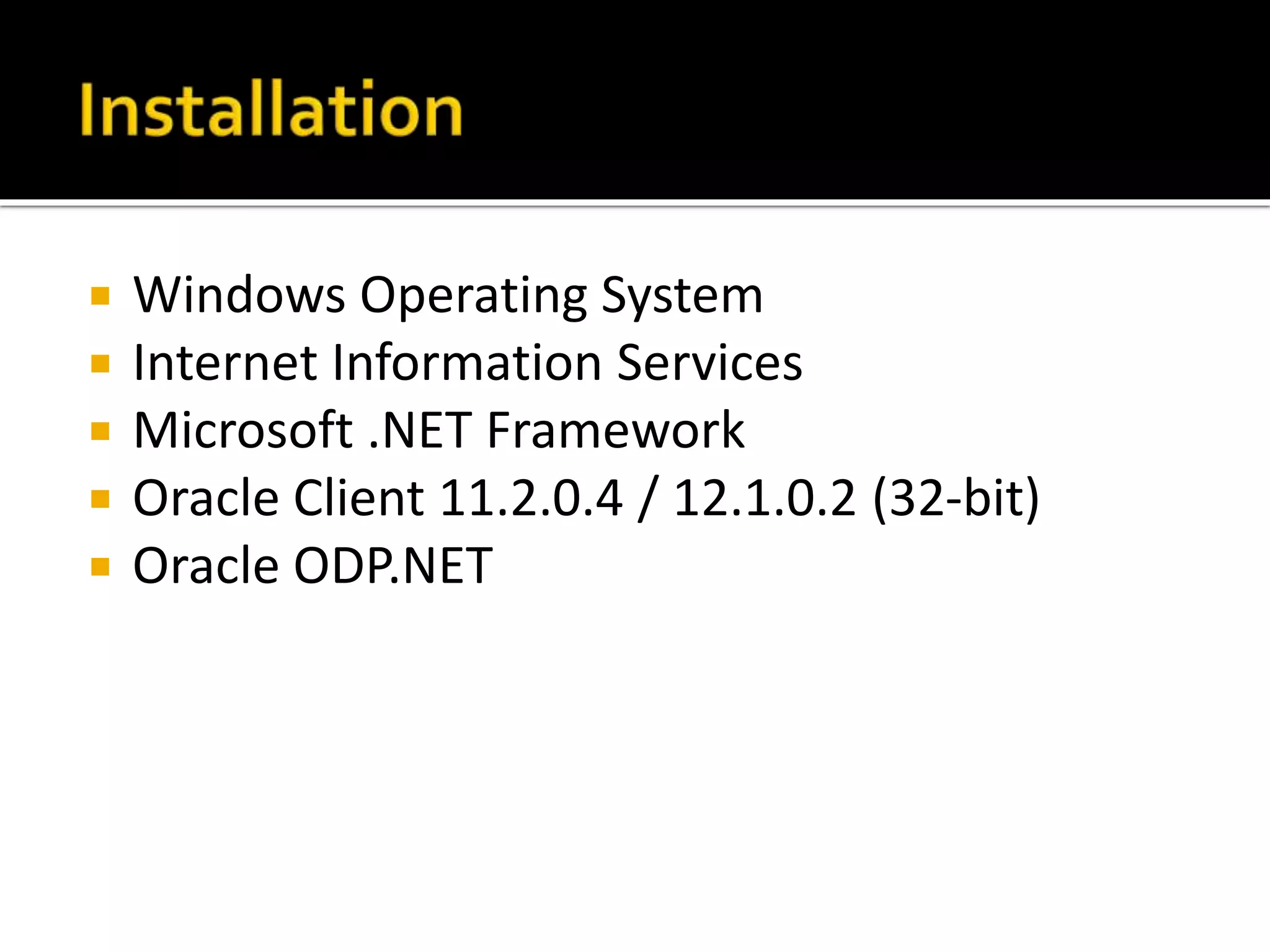 Oracle argus safety installation implementation | PPTX
