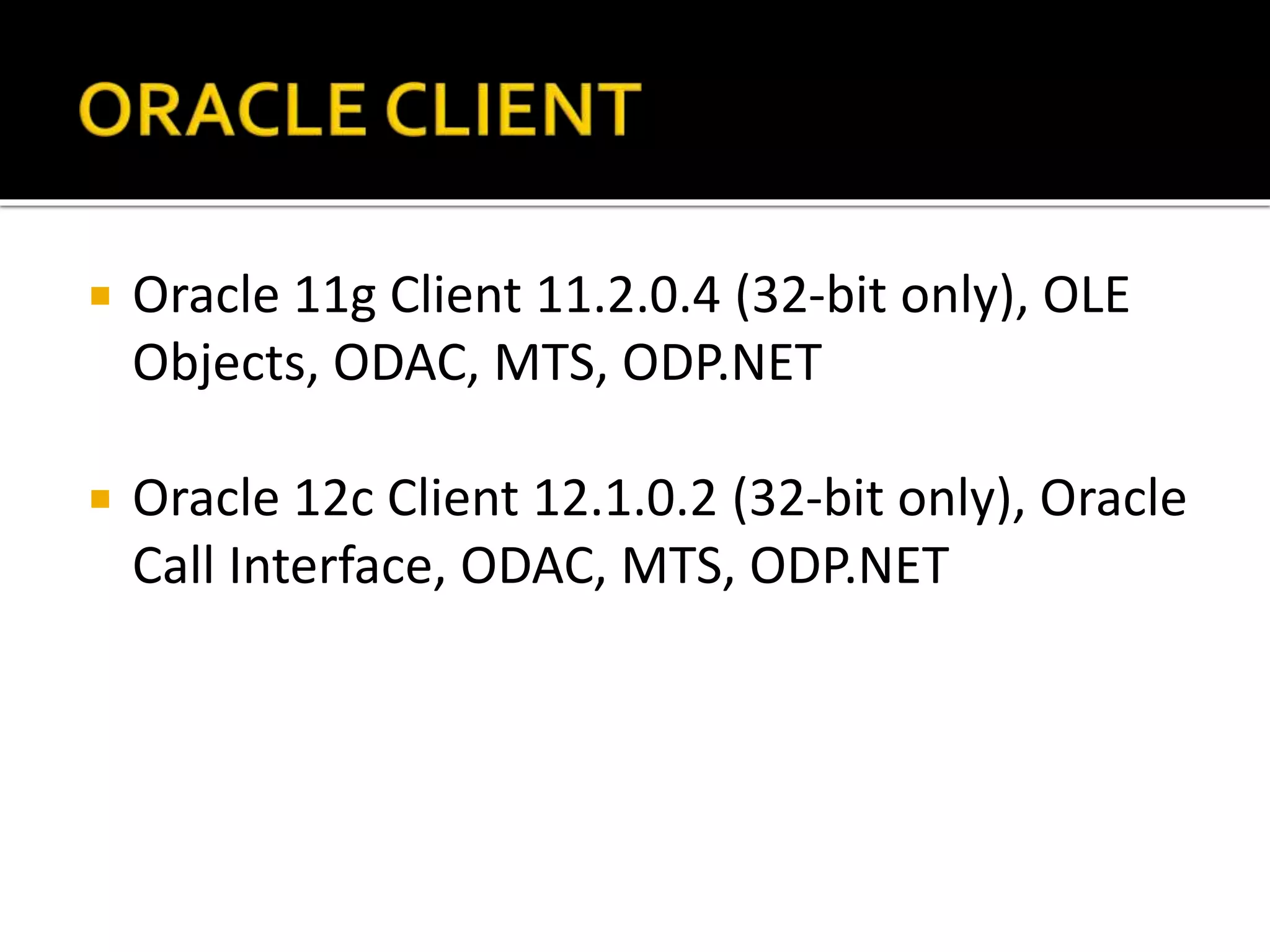 Oracle Argus Safety Installation Implementation Pptx Operating Systems Computer Software