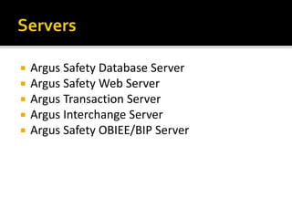 Oracle argus safety installation implementation | PPTX