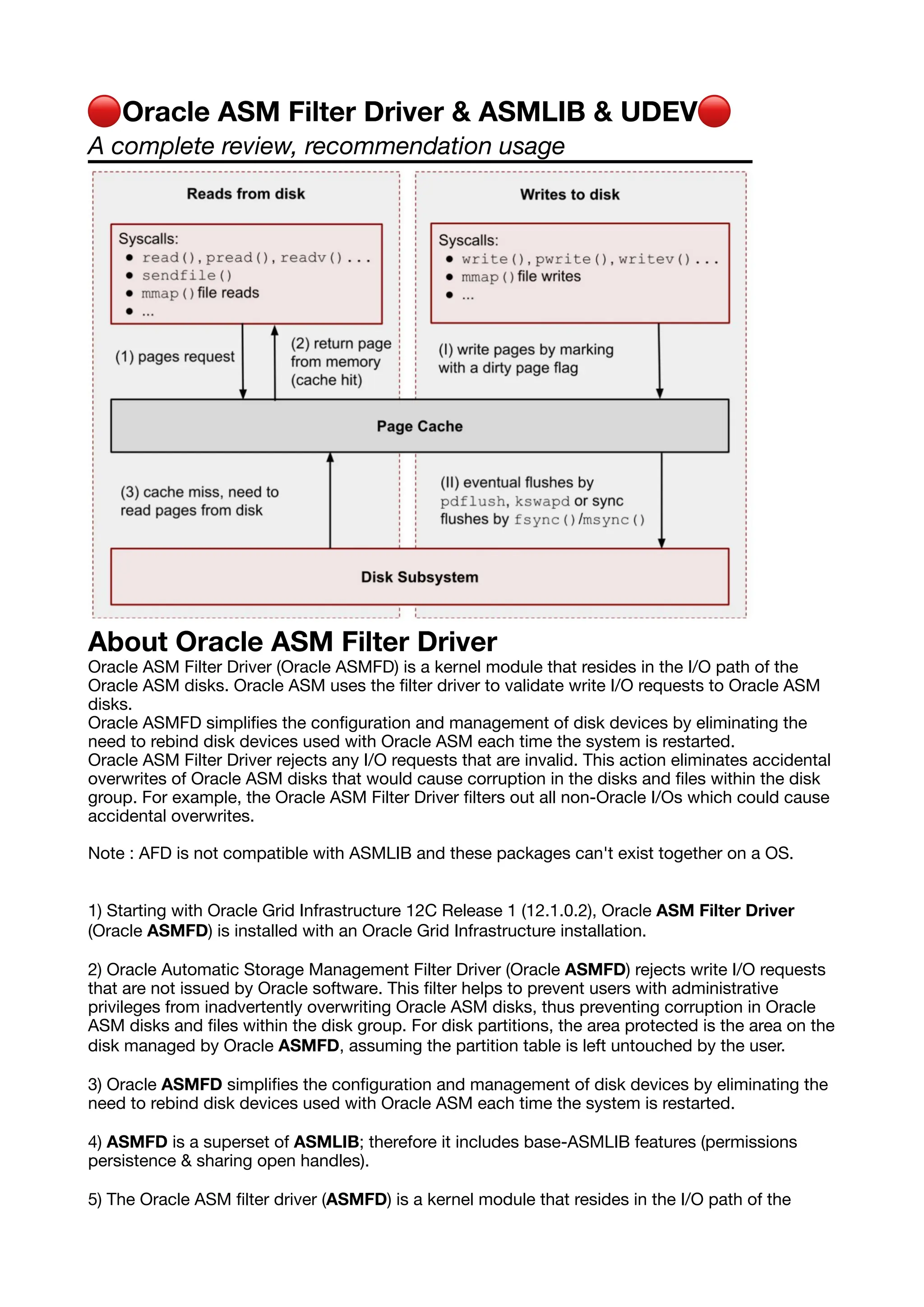 🔴Oracle ASM Filter Driver & ASMLIB & UDEV🔴.pdf