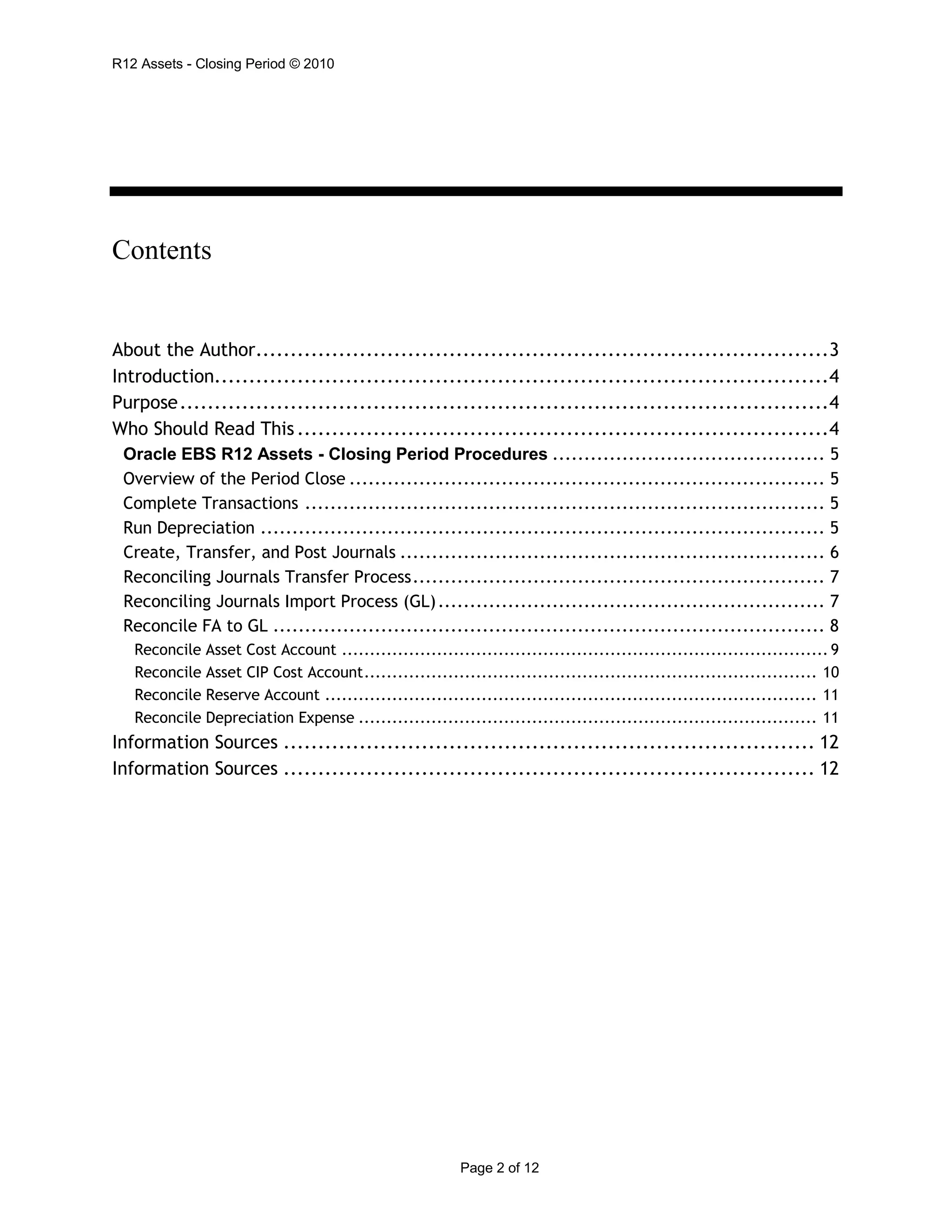 Oracle assets period end procedures | PDF | Business Accounting & Finance | Business