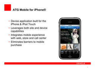 Oracle ATG Mobile Trends | PDF