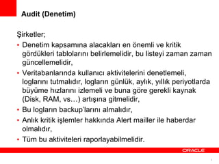 Oracle Audit Vault & Database Vault | PPT