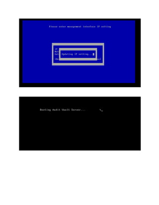Oracle audit vault installation 122 | DOCX