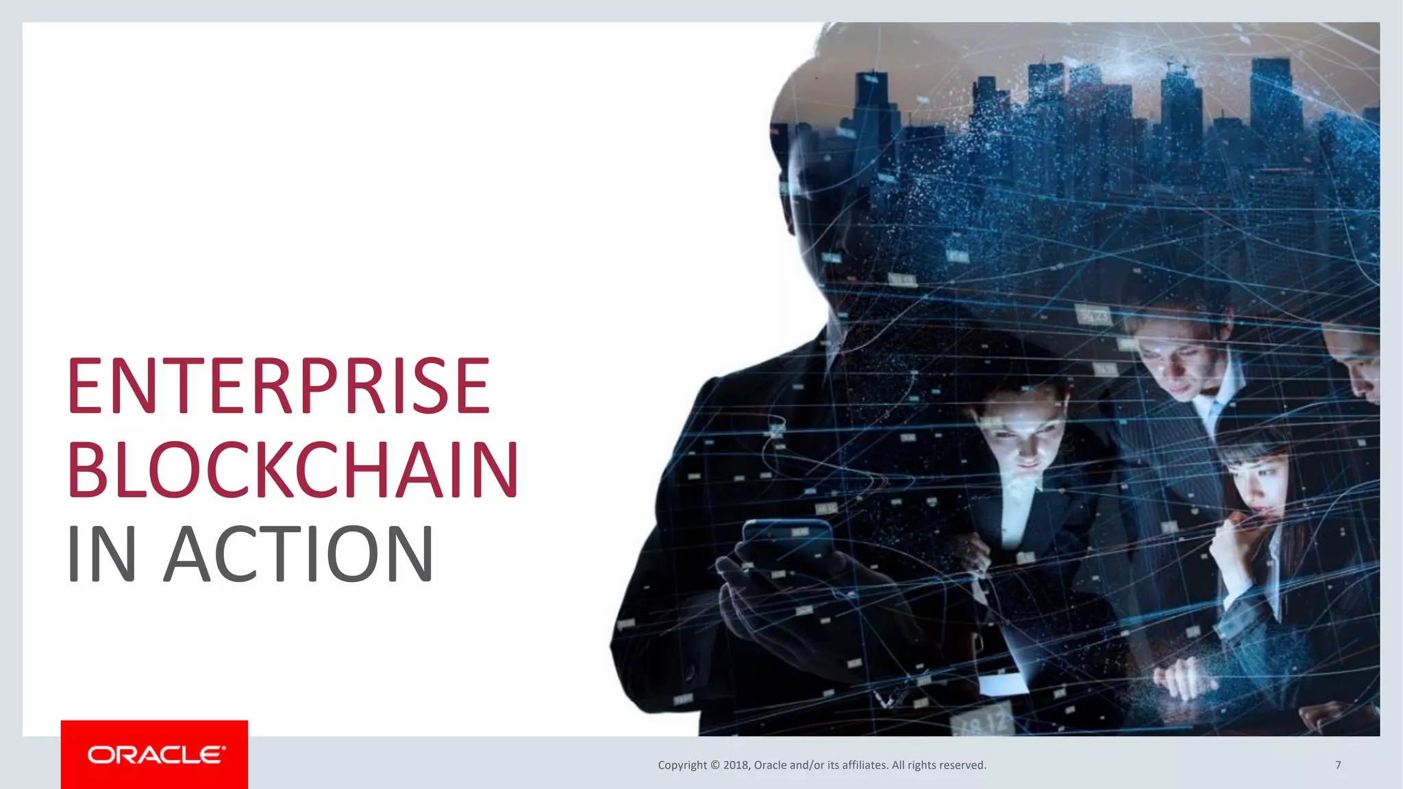 Oracle autonomous blockchain cloud service | PPT