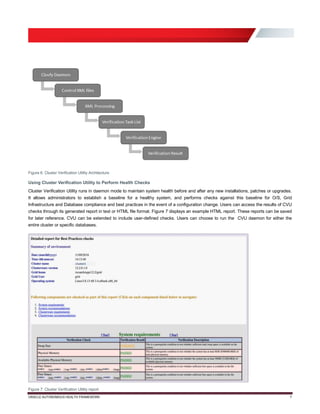 Oracle Autonomous Health Framework (AHF) White Paper | PDF