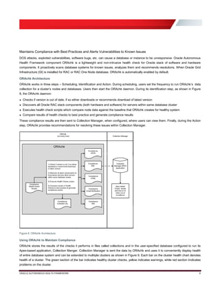 Oracle Autonomous Health Framework (AHF) White Paper | PDF