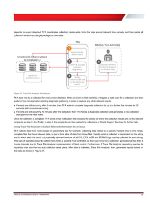 Oracle Autonomous Health Framework (AHF) White Paper | PDF